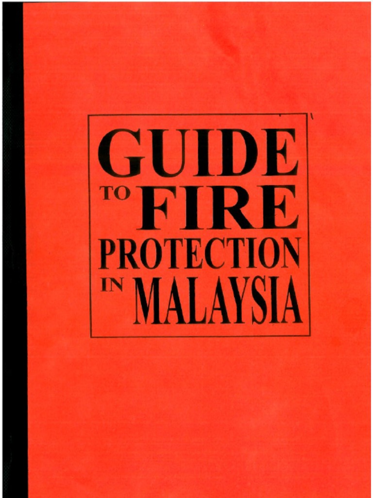 Red Book Guide To Fire Protection In Malaysia 2006 Pdf Pdf Fires