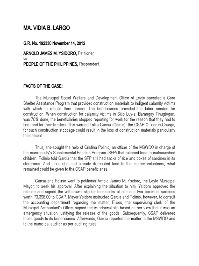 Ma. Vidia B. Largo September 26,2020 | PDF | Probation | Sentence (Law)