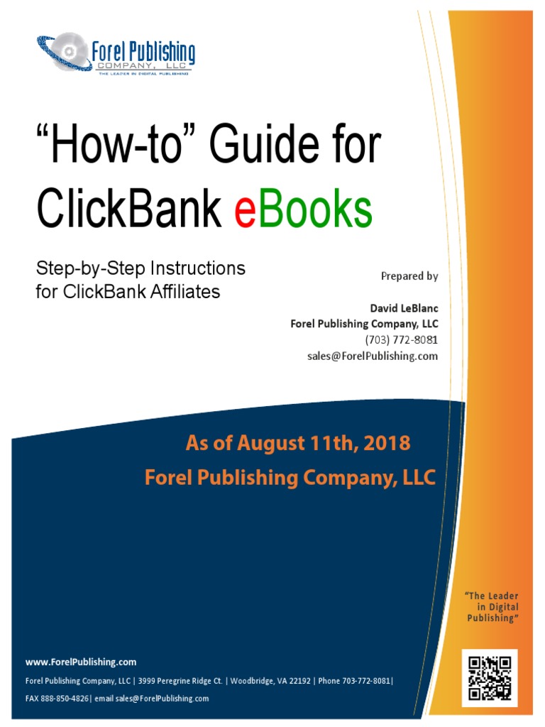 "How-To" Guide For Clickbank: Books | PDF