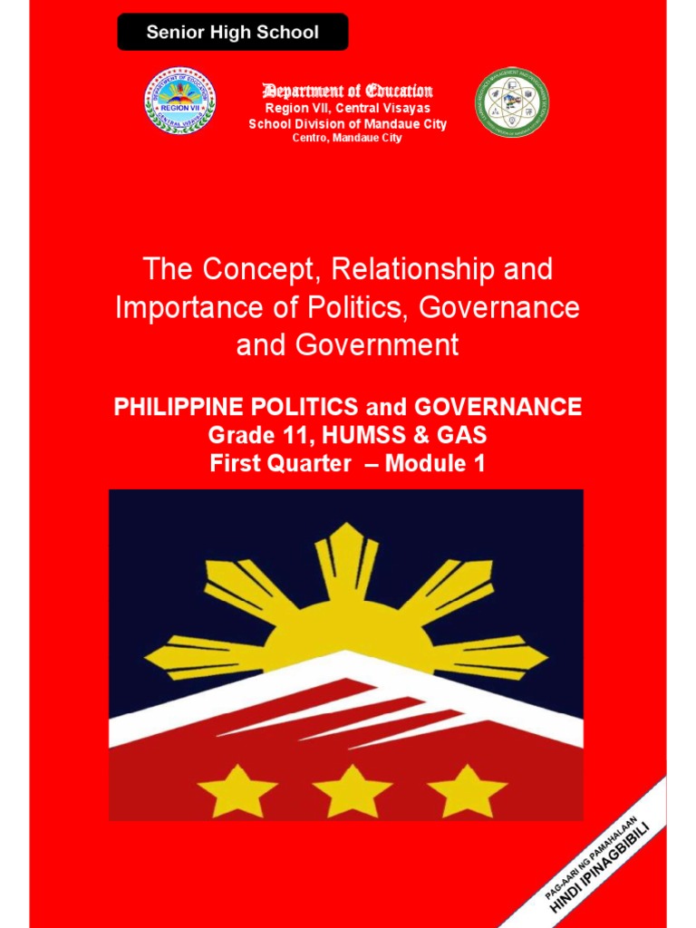 The Concept, Relationship and Importance of Politics, Governance and ...