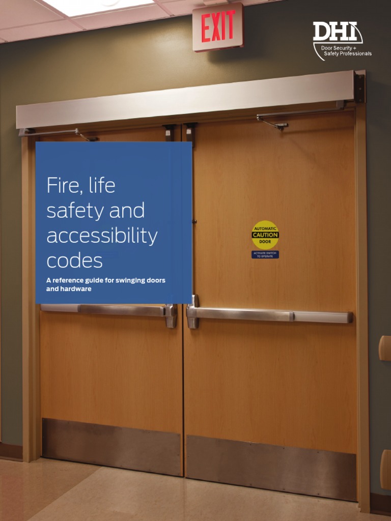 Fire, Life Safety and Accessibility Codes: A Reference Guide For ...
