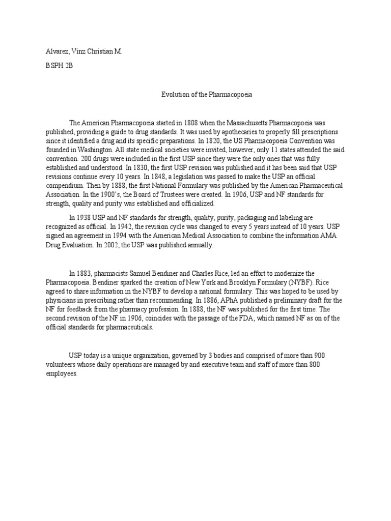 Evolution of Usp and NF | PDF