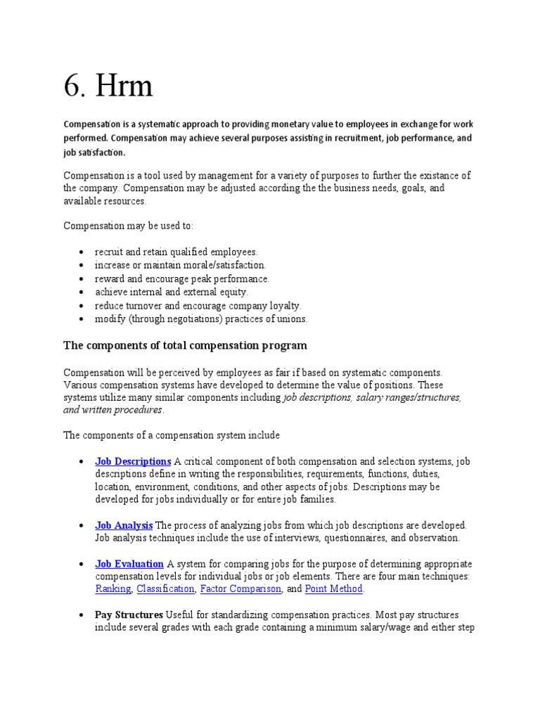 the-components-of-total-compensation-program-and-written-procedures