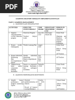 Basic Education Learning Recovery and Continuity Plan: A. Gains of BE ...