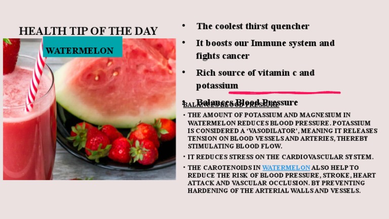 Watermelon Tip | PDF