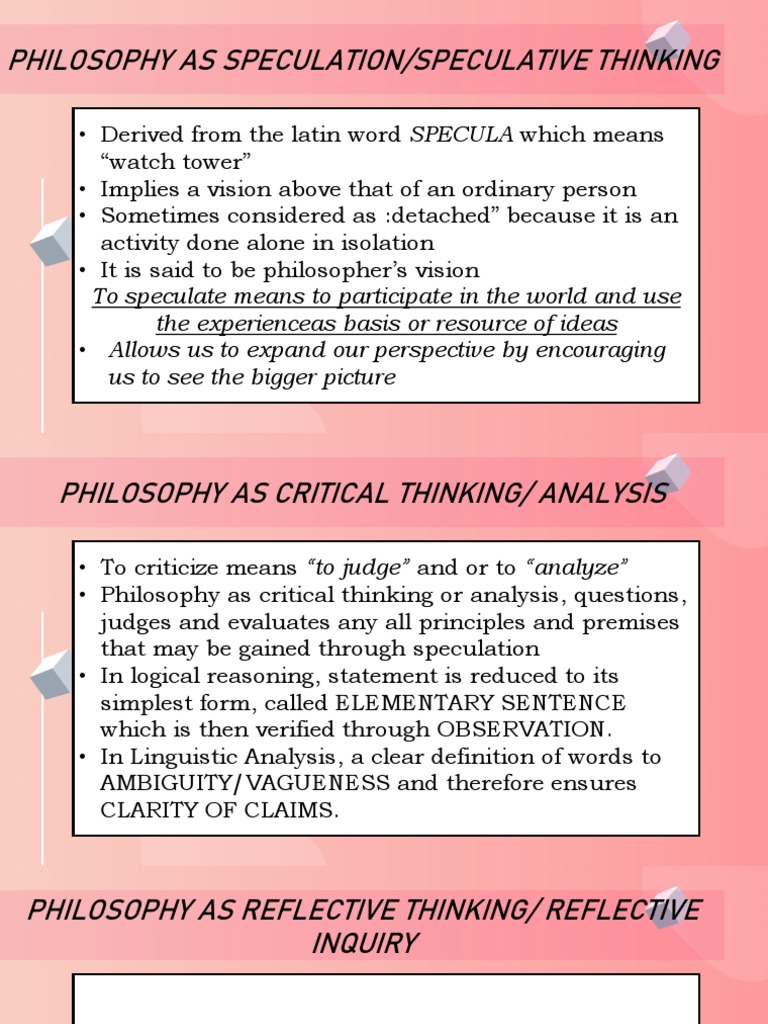 Methods of Philosophy | PDF
