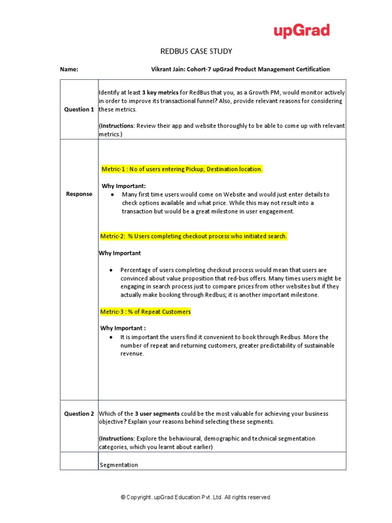 RedBus - Case Study | PDF | Mobile App | Business