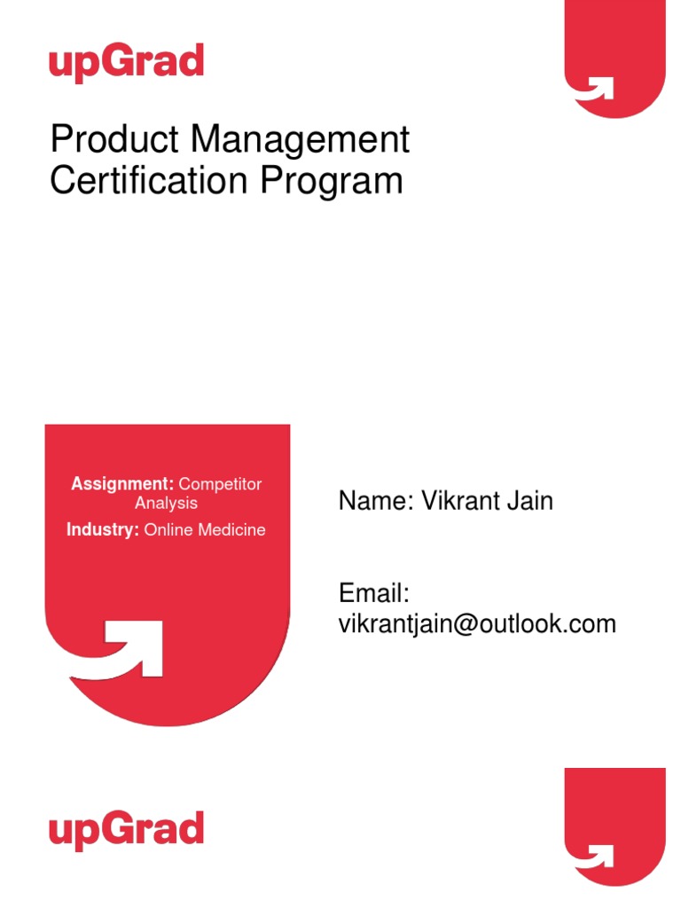 Product Management Certification Program | PDF | Met Life | Mobile App