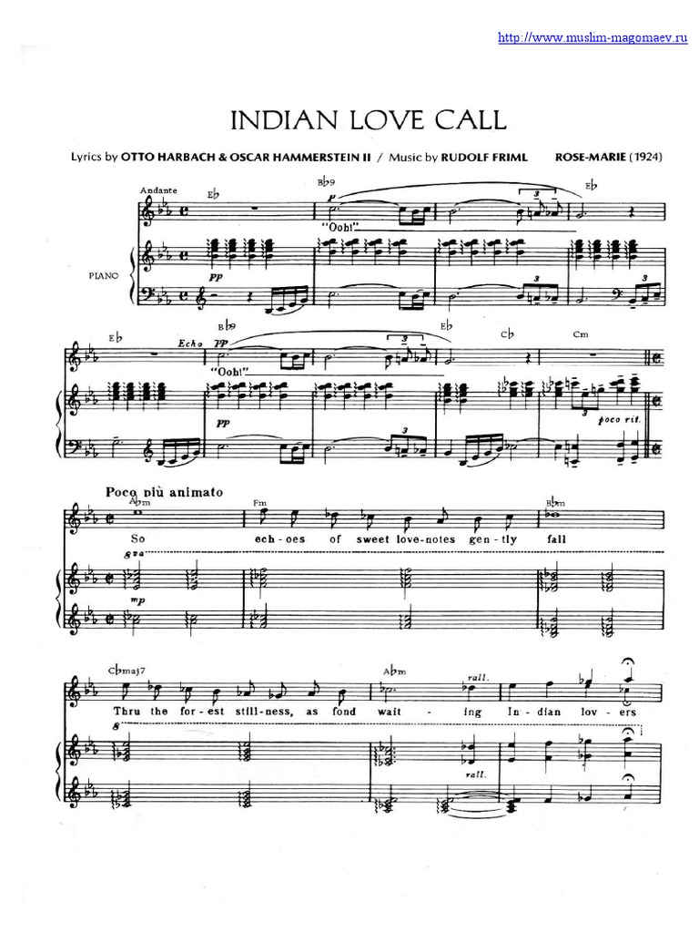 Indian Love Call | PDF