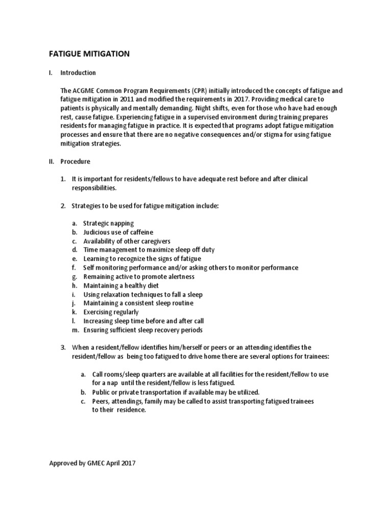 3 FatigueMitigation | PDF