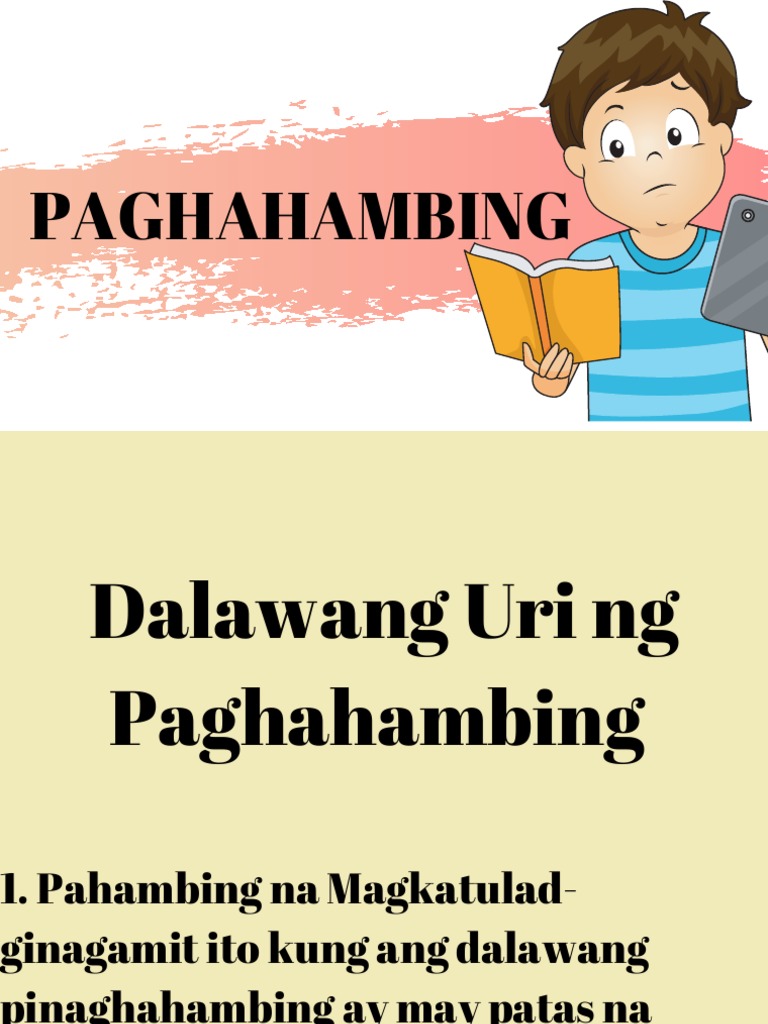 Paghahambing PDF | PDF