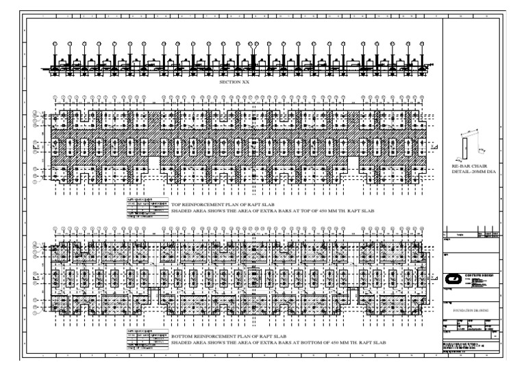 Foundation Drawing PDF | PDF | Structural Engineering | Composite Material