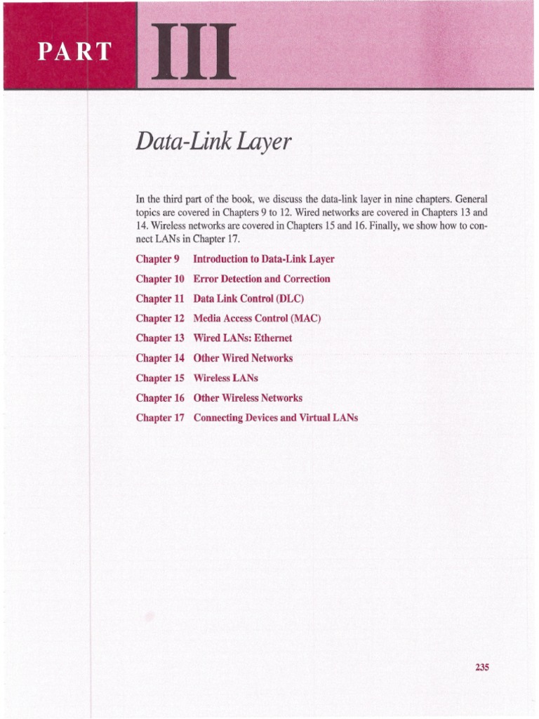 Ch09.data Link Layer | PDF | Internet Protocols | Computer Network