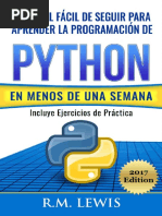 Python para Principiantes Guia Completa | PDF | Python (lenguaje de ...