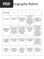 Short Story Grading Rubric | PDF | Rubric (Academic)