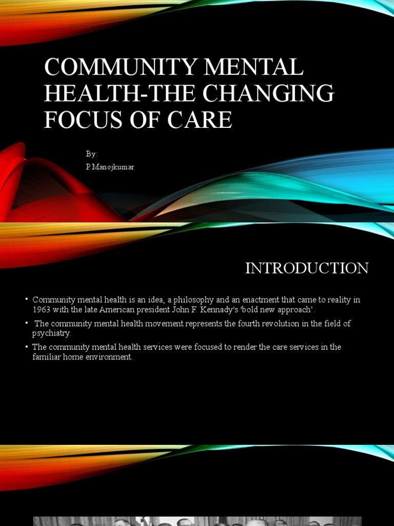 Changing Focus of Care | PDF | Psychiatry | Mental Health