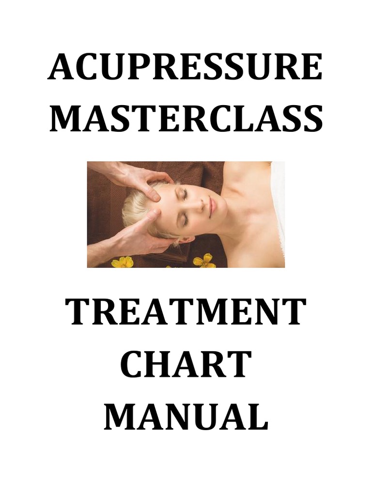 Acupressure Masterclass Treatment Chart Manual C | PDF | Bloating | Irritable Bowel Syndrome