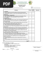 CHN Bag-Technique CHECKLIST | PDF | Hand Washing | Health Care