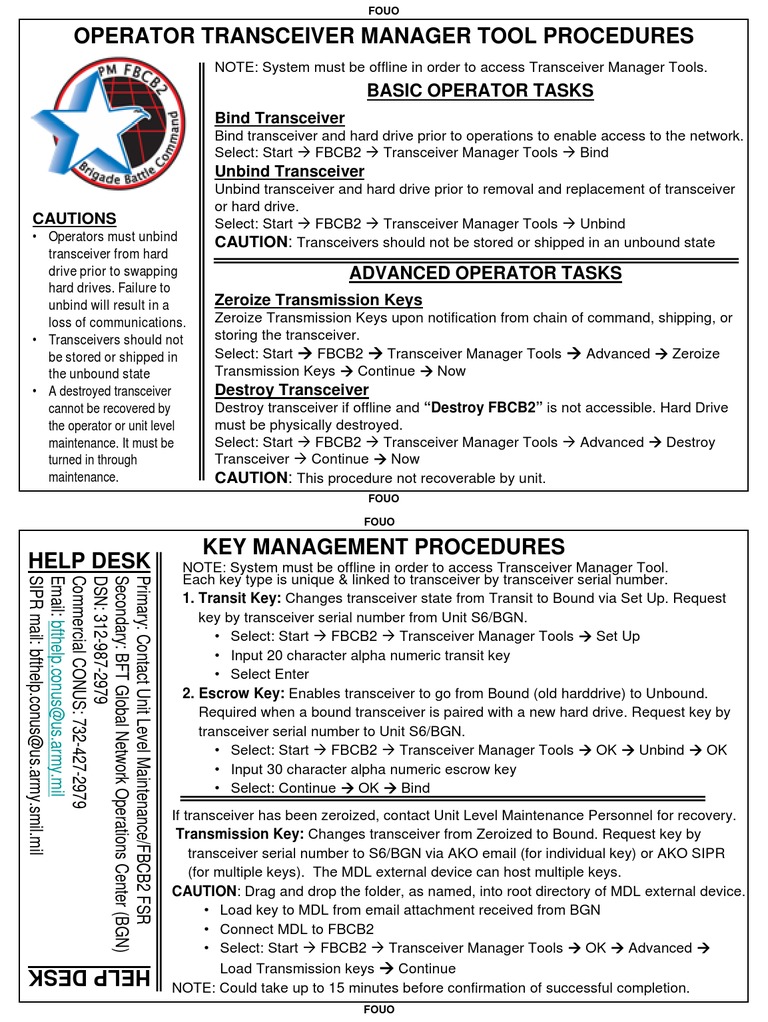 Transceiver Manager Tool Procedures | PDF | Areas Of Computer Science | Computer Engineering