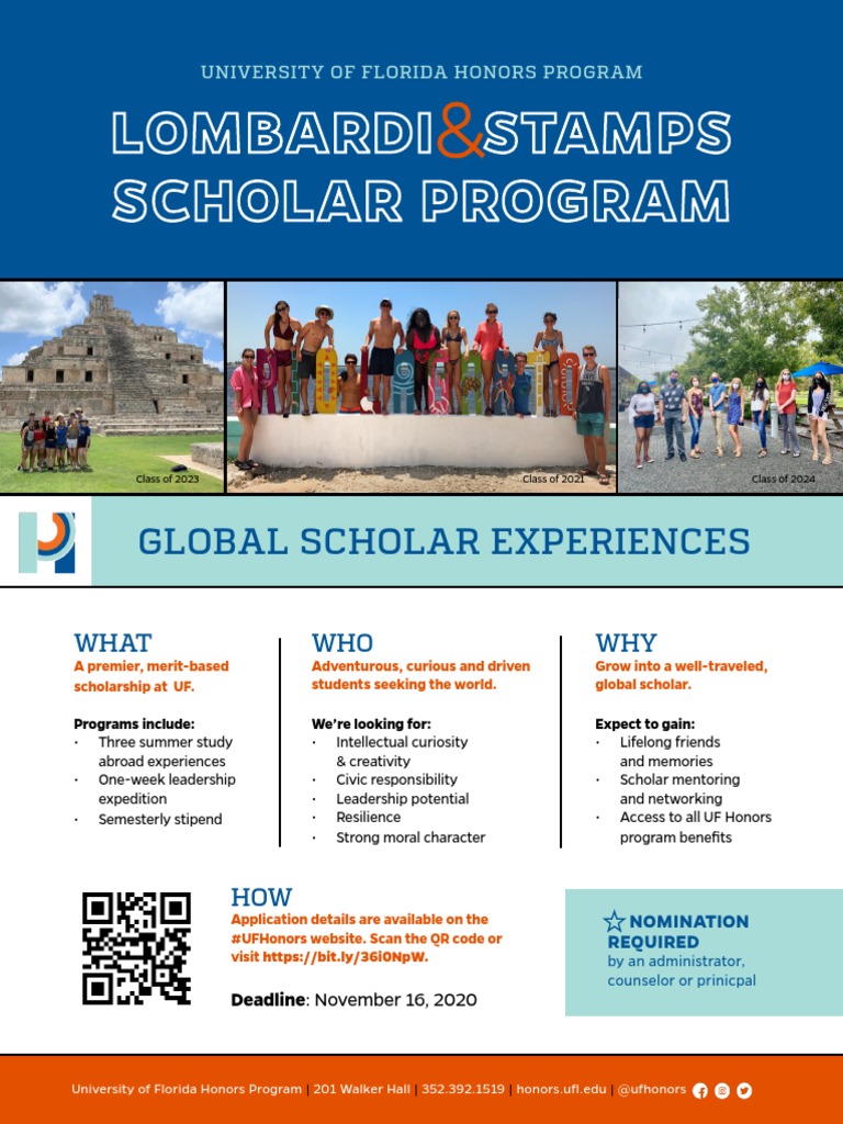 UF Honors Scholars | PDF