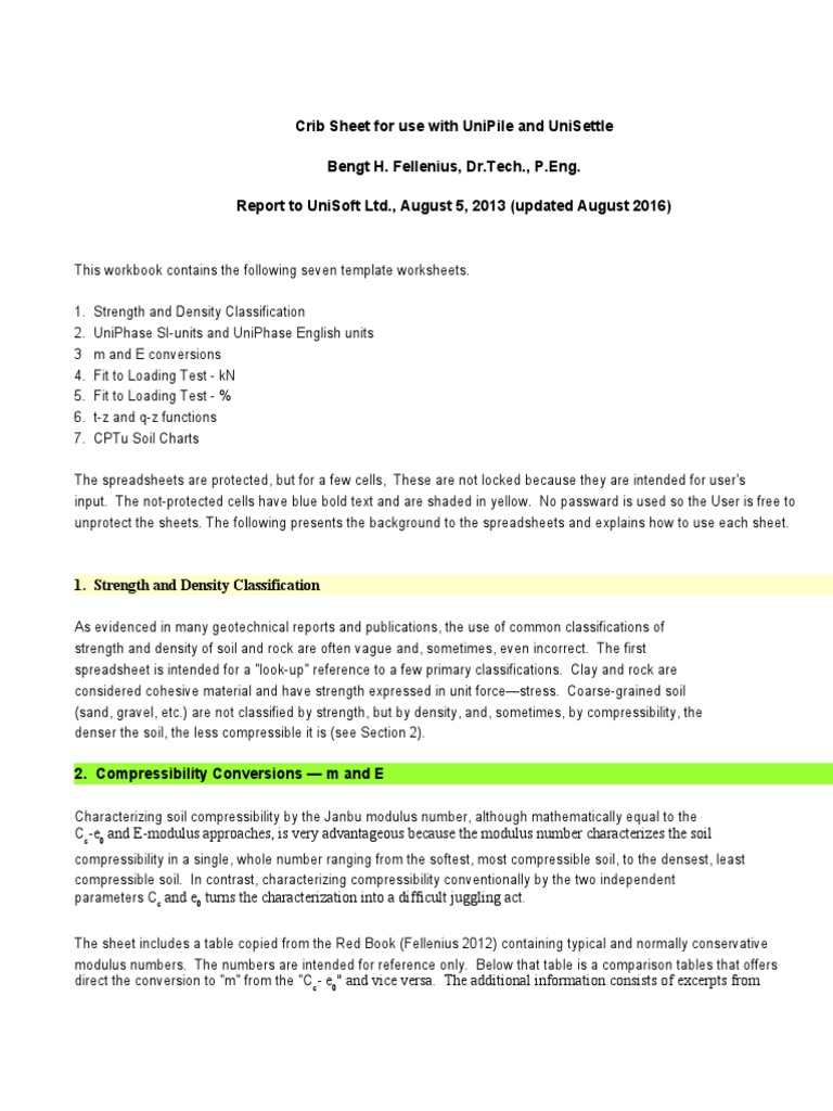 326 Cribsheet | PDF | Density | Porosity