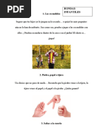 5 Rondas 5 Canciones 5 Juegos Infantiles | PDF | Alimentos | Ocio