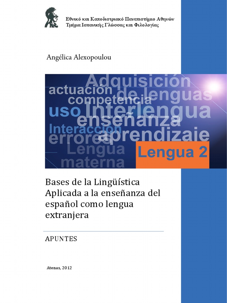 Teorías de Adquisición de L2 | PDF | Aquisición de idioma | Segundo ...