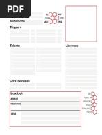 Cypher System Character Sheets-FormFillable | PDF | Role Playing Games ...