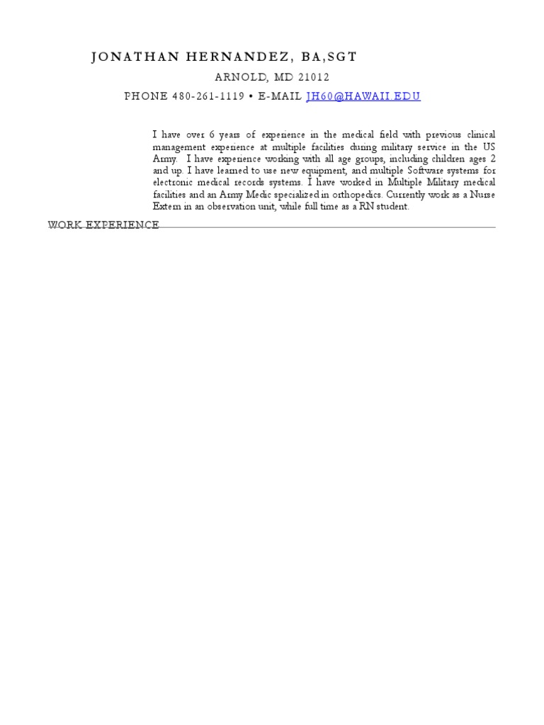 Resume Jonathan | PDF