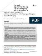 Counselingroleplayscripts | PDF | Psychotherapy | Counseling Psychology