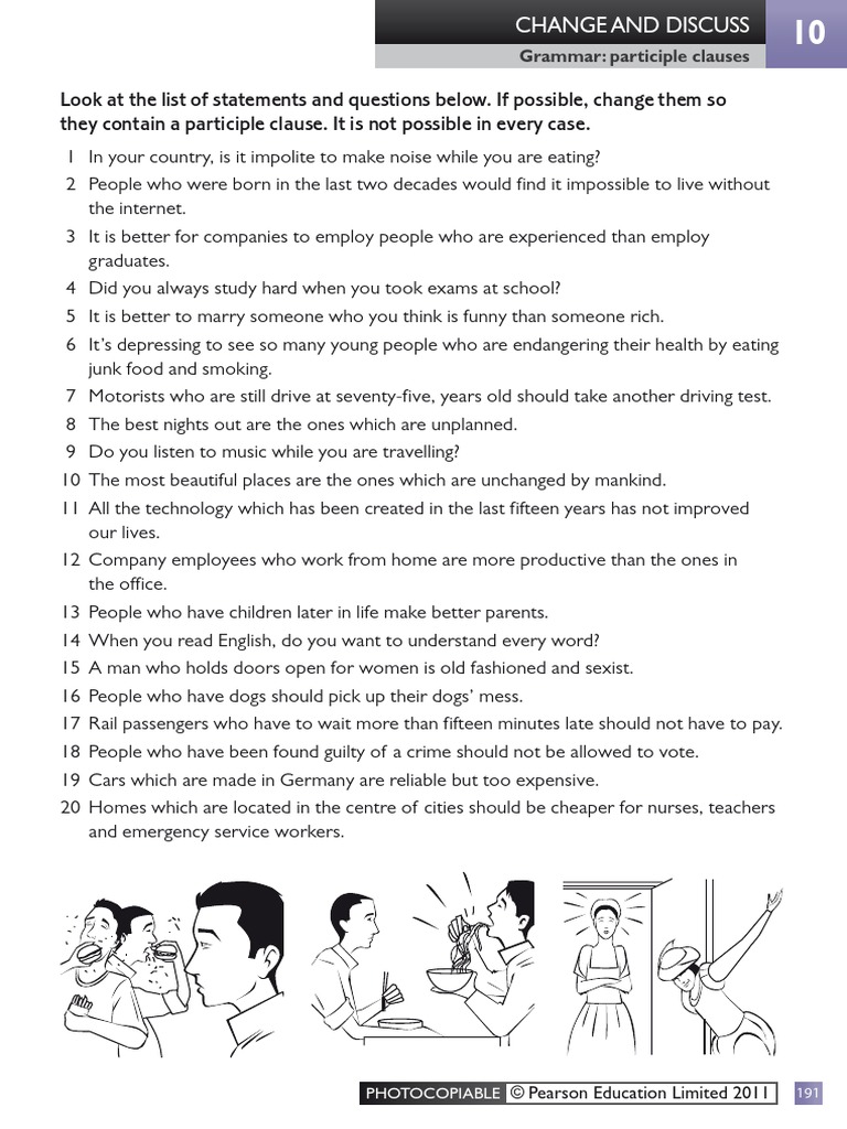 Look at The List of Statements and Questions Below. If Possible, Change ...