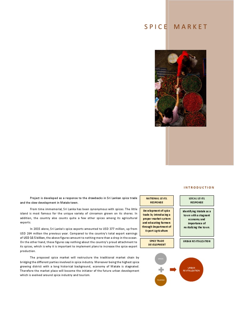 SPICE MARKET DEVELOPMENT | PDF | Nutmeg | Cinnamon
