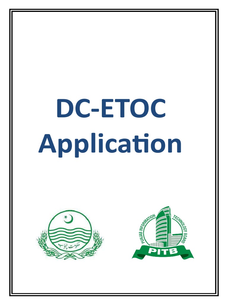 DC ETOC App | PDF | Commissioner | Police