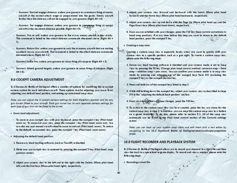 IL2 - BOS - Manual - English - 1011 - Rev1 40 | PDF | Artillery | Computing