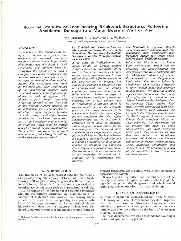 Structural Design | Download Free PDF | Wall | Stress (Mechanics)