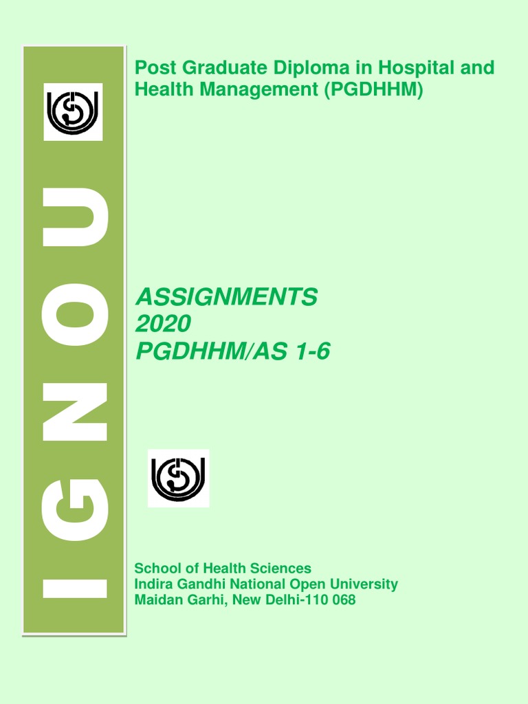 Assignment DHHM 2020 | PDF | Medical Device | Hospital