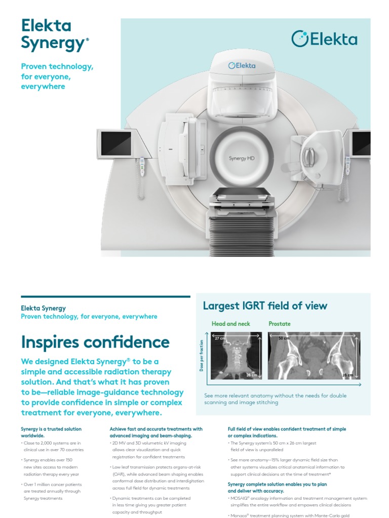 Elekta Synergy: Proven Technology, For Everyone, Everywhere | PDF ...