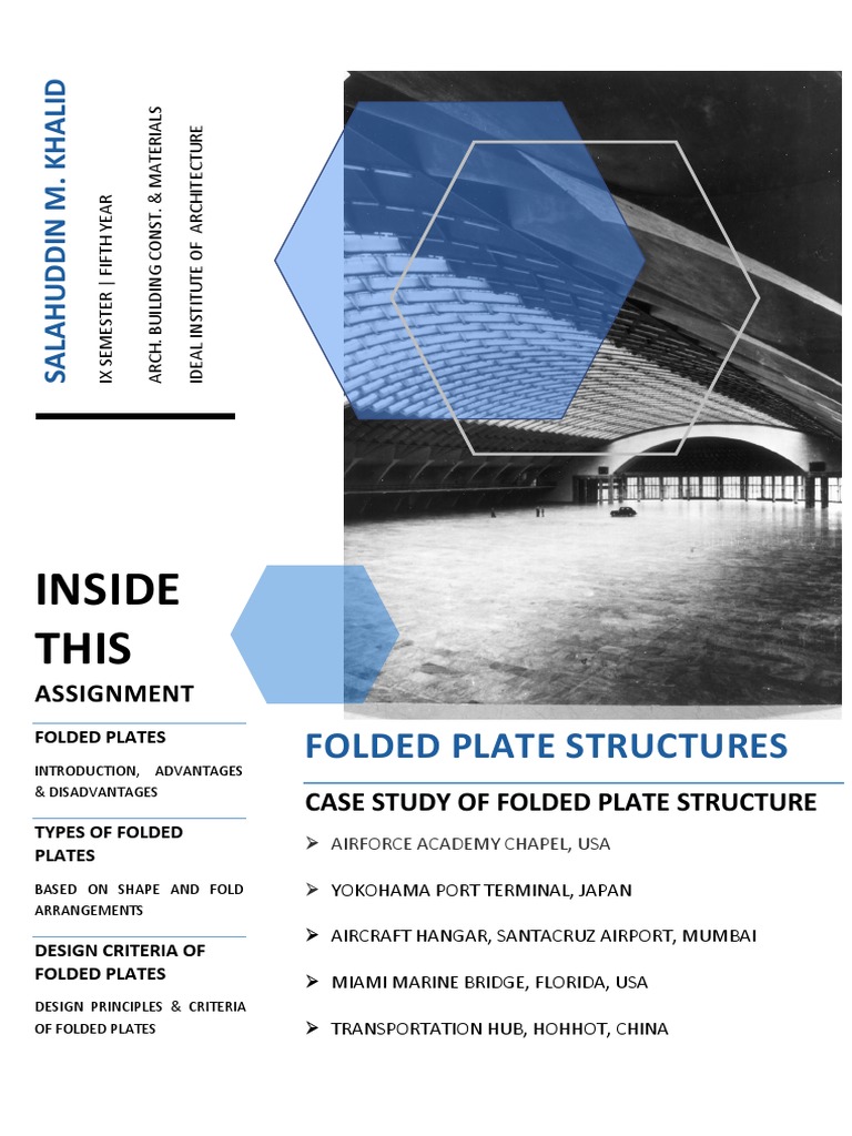 Overview of Folded Plate Structures | PDF | Building Engineering ...