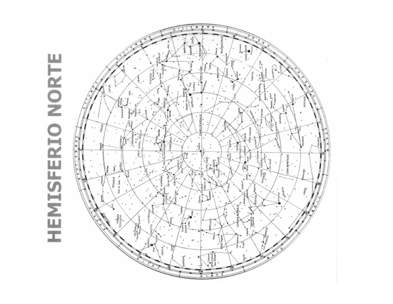 CC Mapa Hemisferio Norte PDF | PDF
