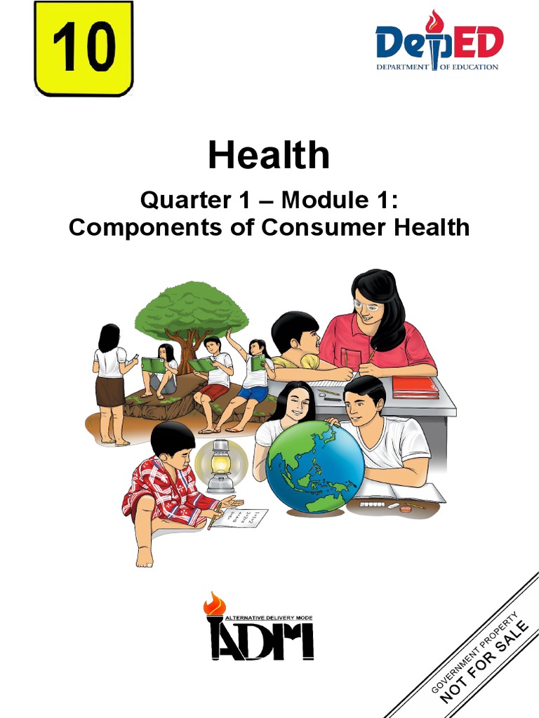 Health: Quarter 1 - Module 1: Components of Consumer Health | PDF ...