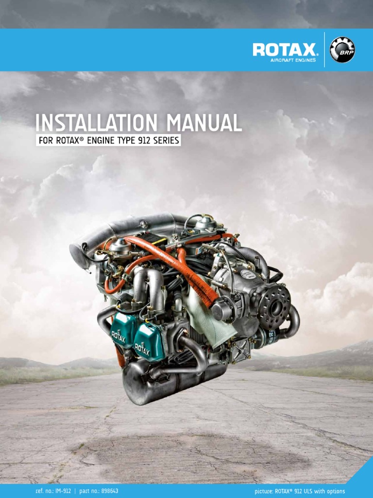 Rotax 912 Engine Installation Manual | PDF | Ignition System | Pump