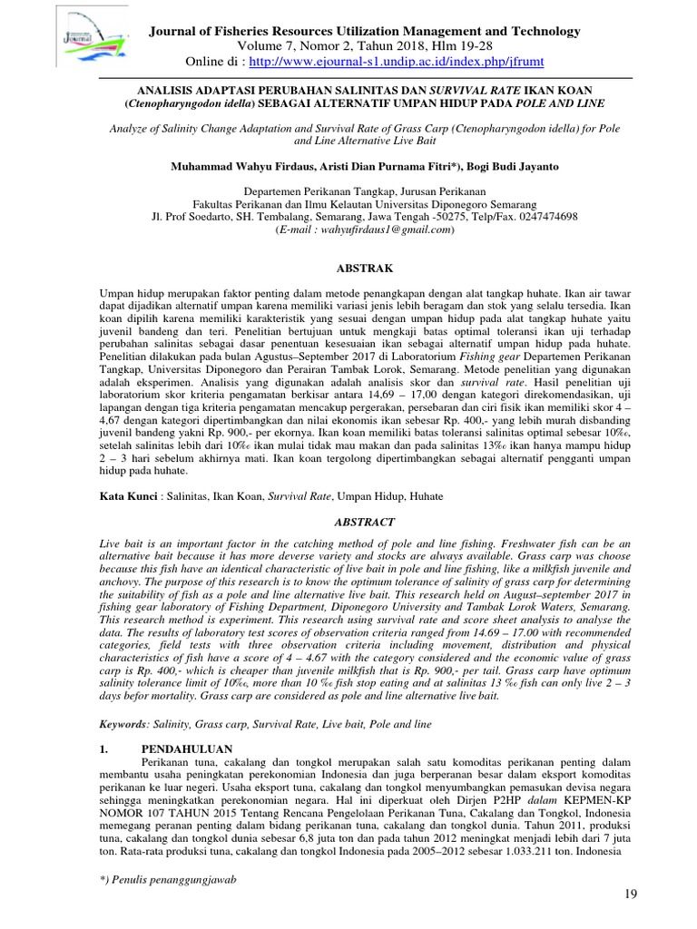 Jurnal - Ikan Koan | PDF