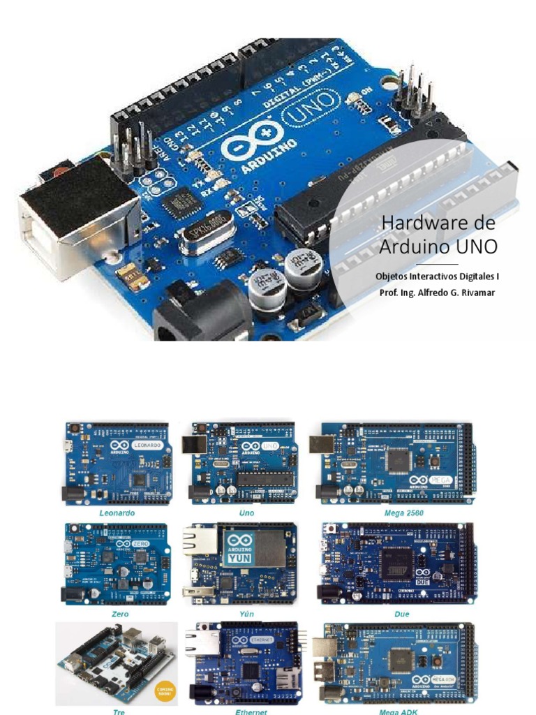 Hardware de Arduino UNO PDF | PDF | Arduino | Bienes manufacturados