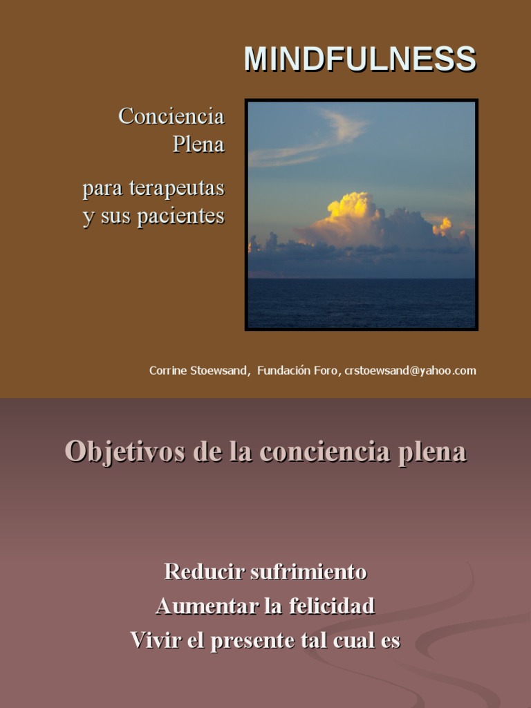 Power de Mindfulness Breve | PDF | Meditación | Atención plena