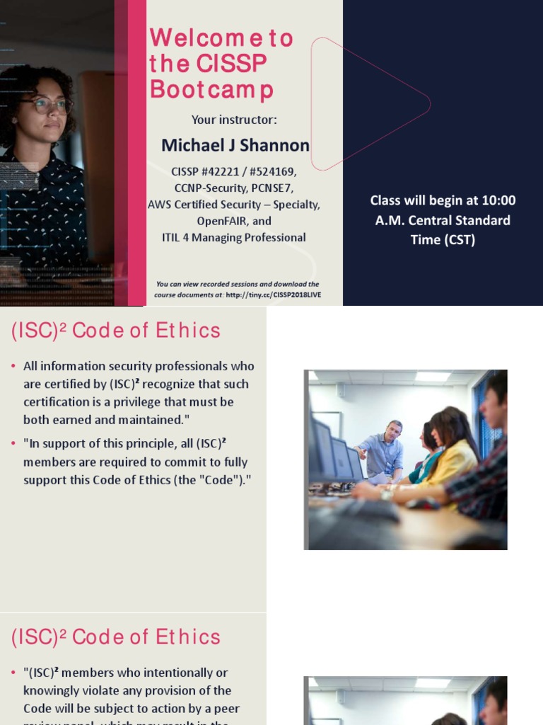 CISSP Session 01 PDF | PDF | Intellectual Property | Risk