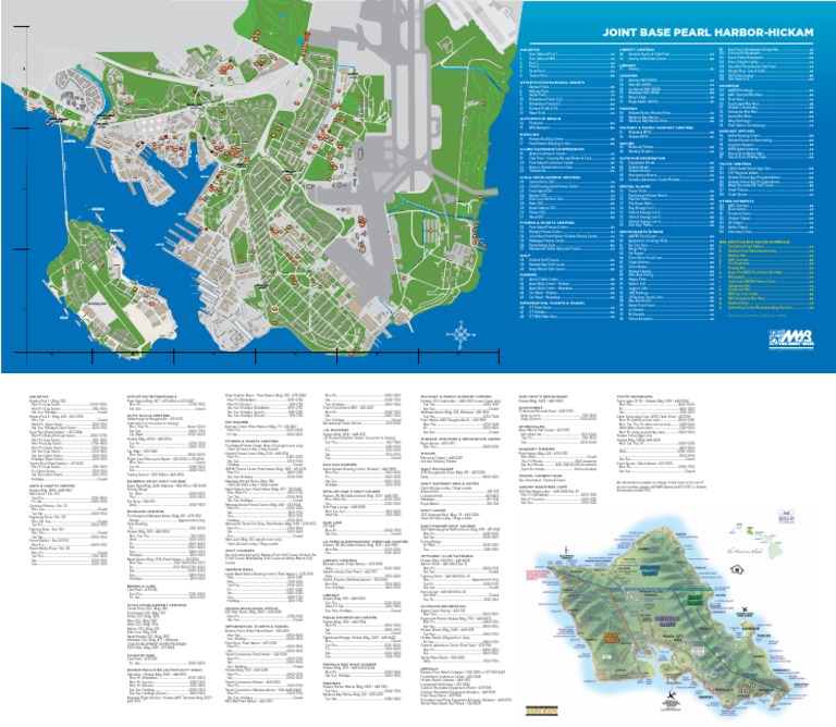 Pearl Harbor Base Map