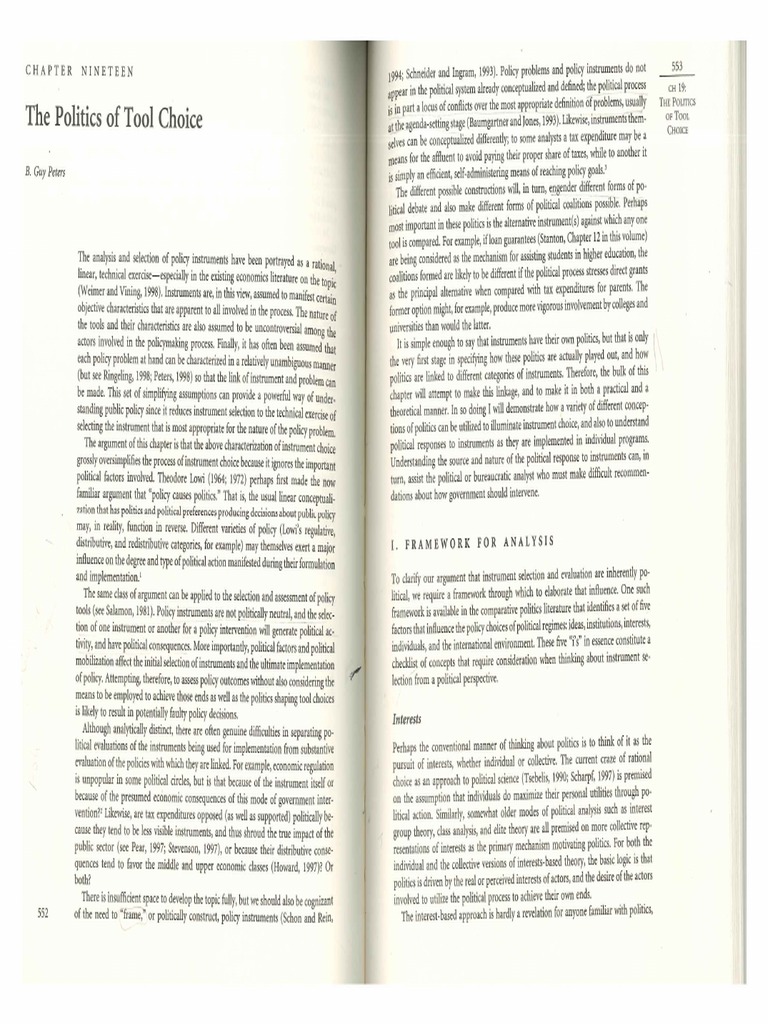 The Tools of Government | PDF