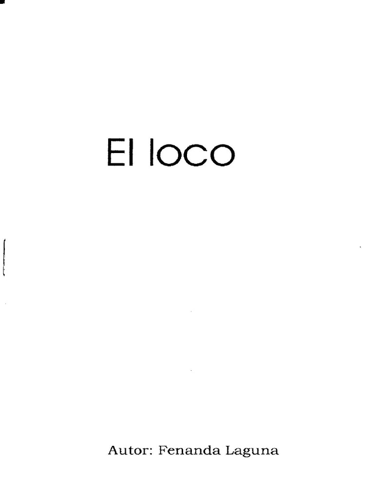 Fernanda Laguna - El Loco PDF | PDF