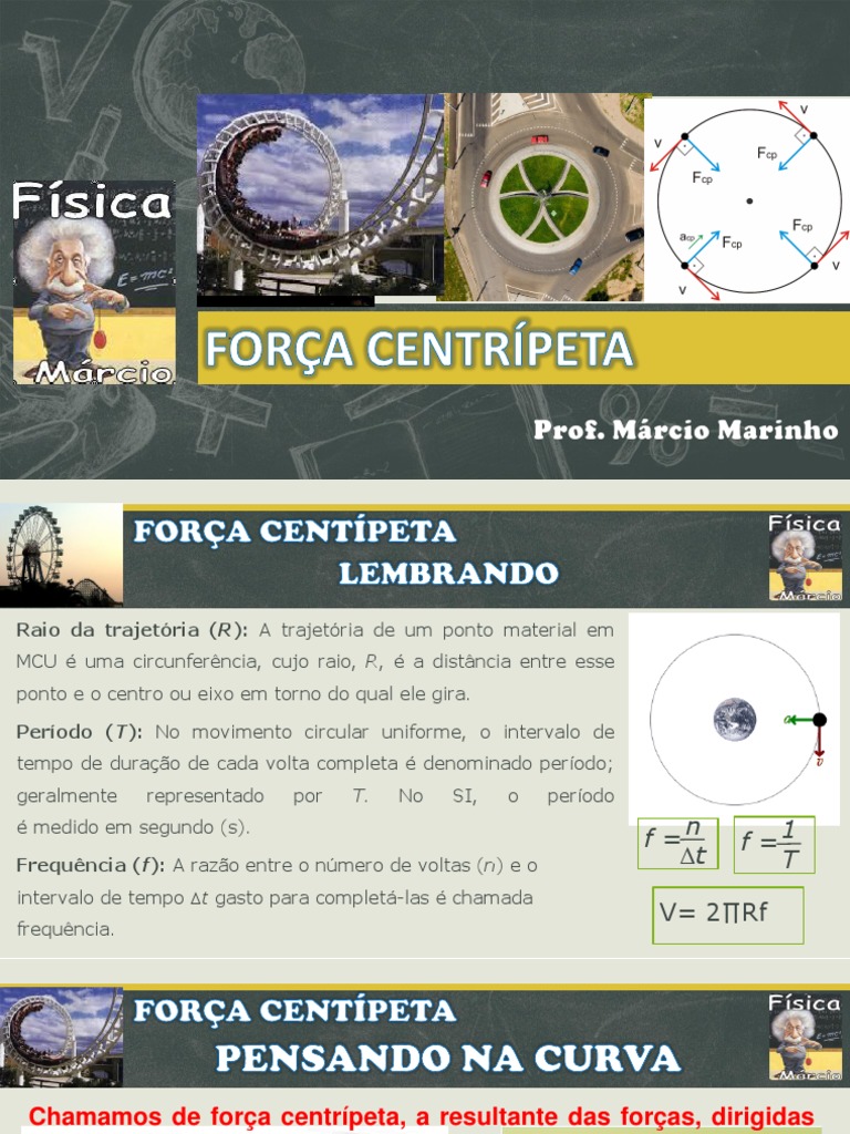 Força Centrípeta 2020 | PDF | Quantidade | Mecânica Clássica