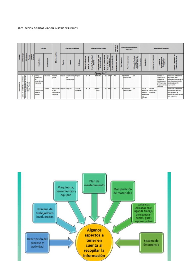 Mapa Mental CTG 45 | PDF | Riesgo | Información